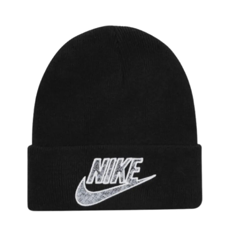 Mũ Len Nike x Supreme Snakeskin Black DD1536 010 Màu Đen | Vua Hàng Hiệu