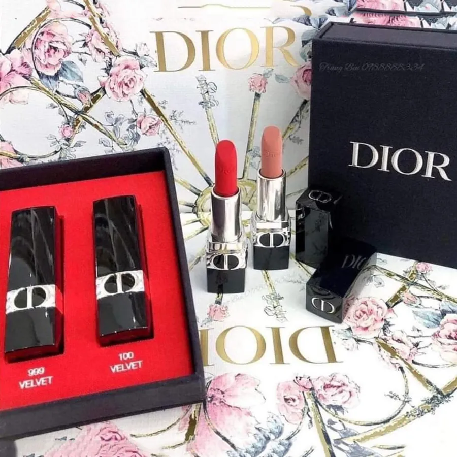 Mua Set Son Dior Rouge 999 & 100 Mini 1.5g - Dior - Mua tại Vua Hàng Hiệu h094591
