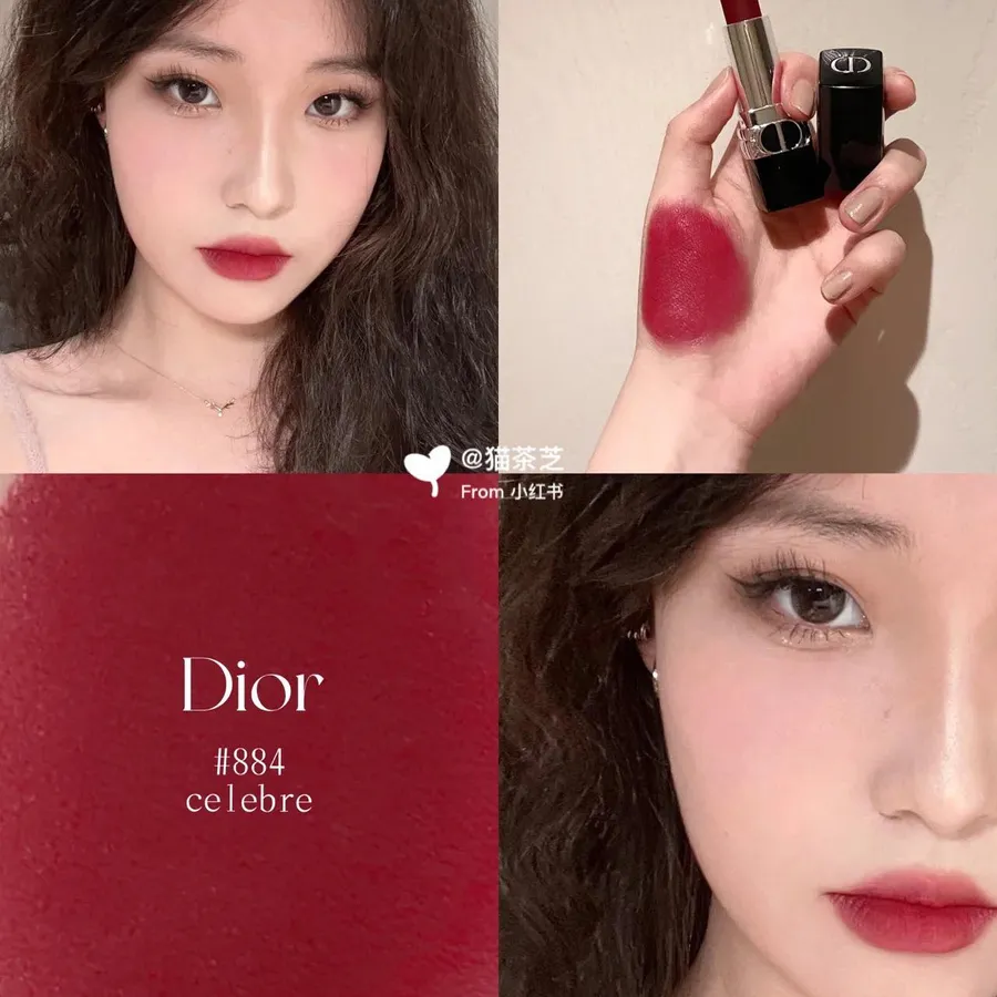 Mua Son Dior Rouge Dior Matte 884 Célèbre Màu Đỏ Đất chính hãng, Son lì cao cấp, Giá tốt