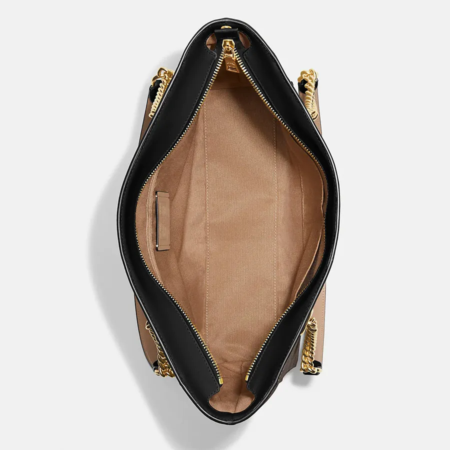 Mua Túi Tote Nữ Coach Cammie Chain Tote In Signature Canvas C8148 Màu ...