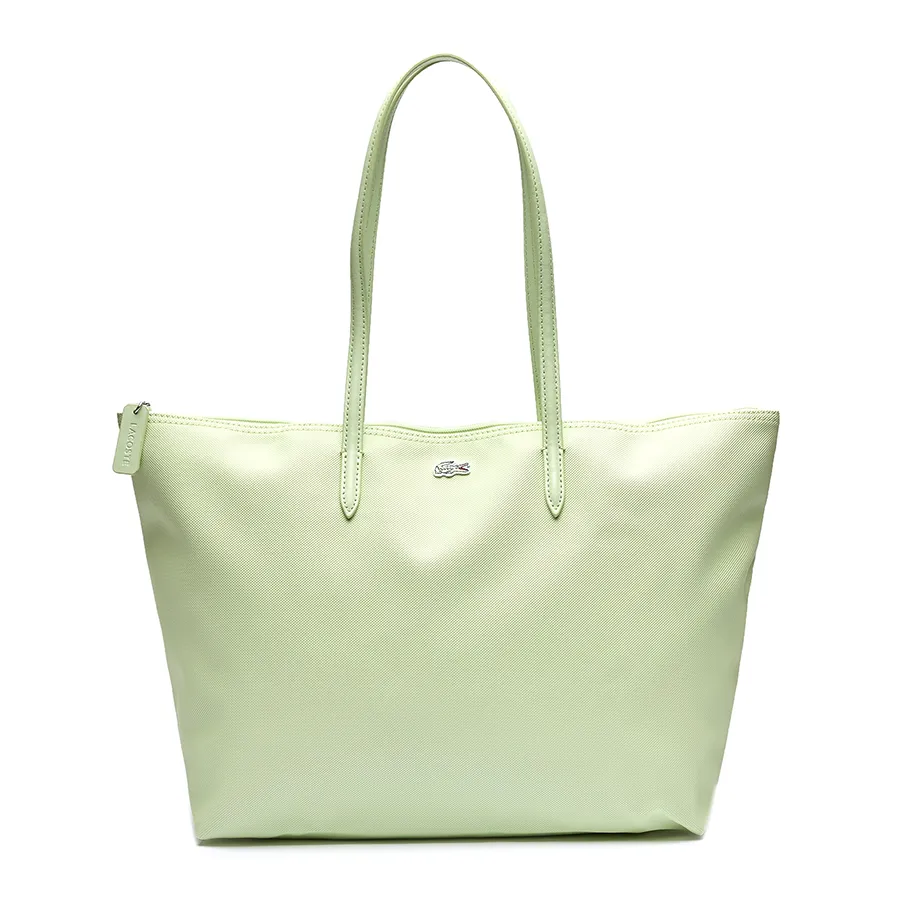 Túi Tote Nữ Lacoste L1212 Concept Zip Tote Bag NF1888PO E90 Màu Xanh Bơ ...