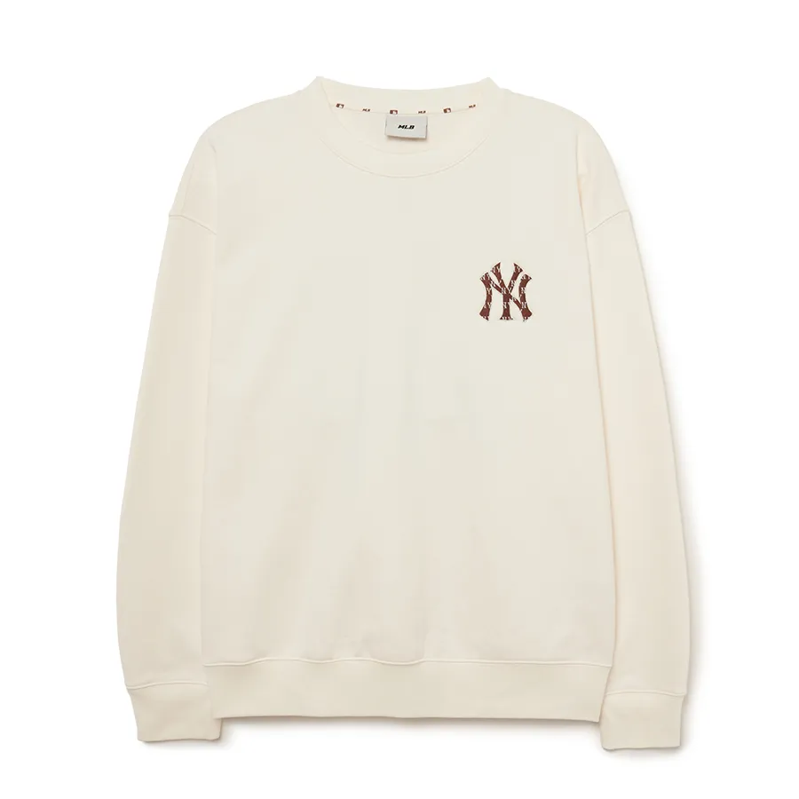 Mua Áo Nỉ Sweater MLB Monogram Big Lux Overfit New York Yankees ...