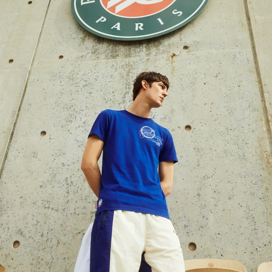 Mua Áo Phông Nam Lacoste For Roland-Garros Man T-shirt TH0964-00-EMJ ...