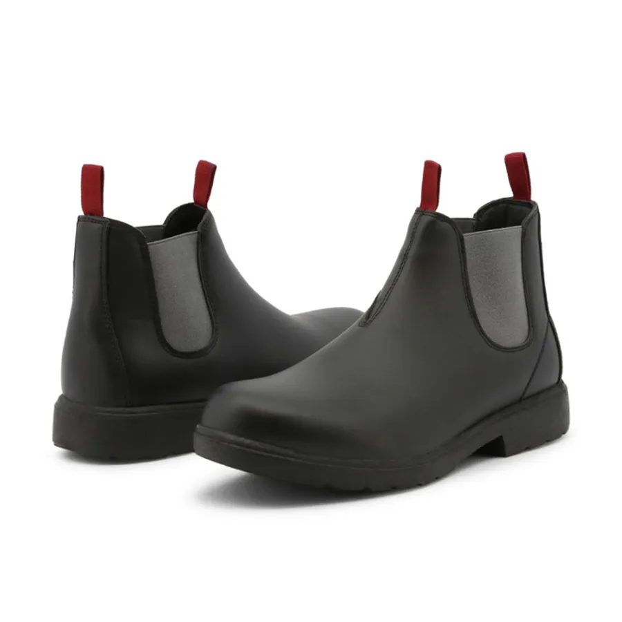 Giày Boot Nam Duca Di Morrone NOAH_BLACK Màu Đen Size 41 | Vua Hàng Hiệu