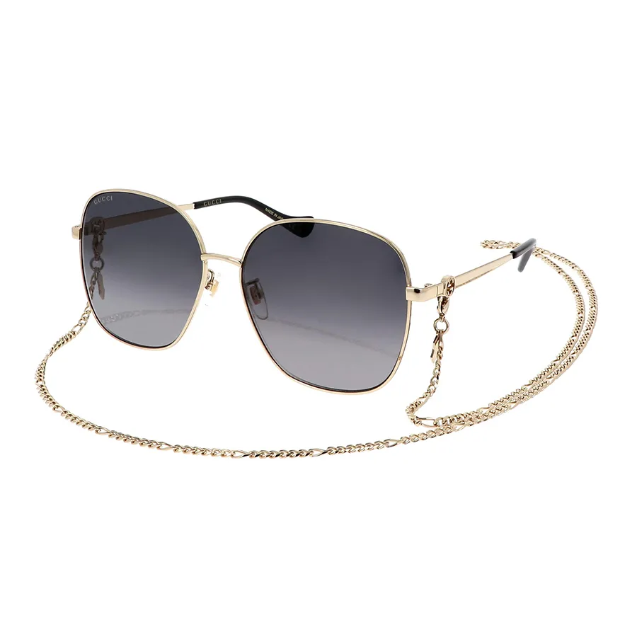 Kính Mát Gucci Sunglasses GG1089SA 001 Màu Xám Gradient | Vua Hàng Hiệu