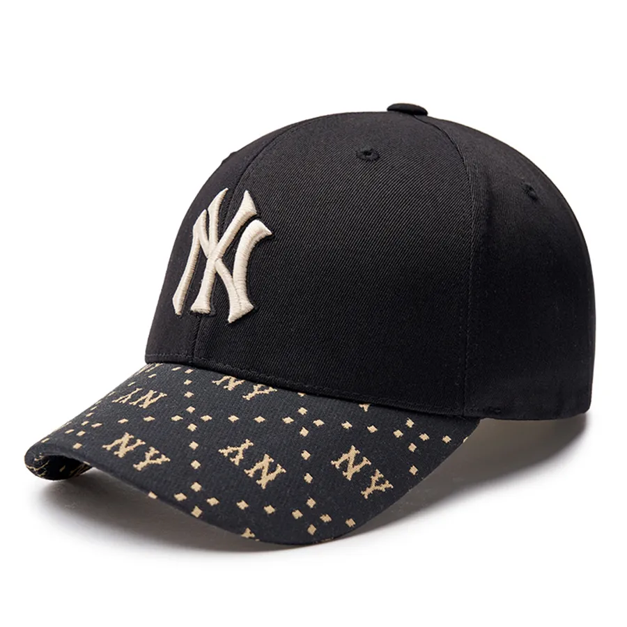 Mũ MLB Diamond Monogram Point Ball Cap New York Yankees 3ACPM093N-50BKS ...