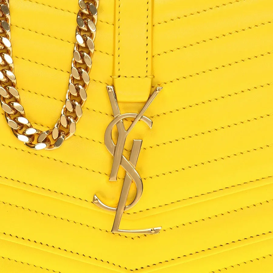 Mua Túi Đeo Chéo Nữ Yves Saint Laurent YSL Yellow Sulpice Quilted ...