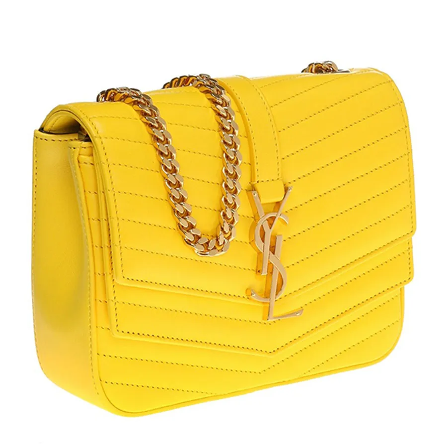 Mua Túi Đeo Chéo Nữ Yves Saint Laurent YSL Yellow Sulpice Quilted ...