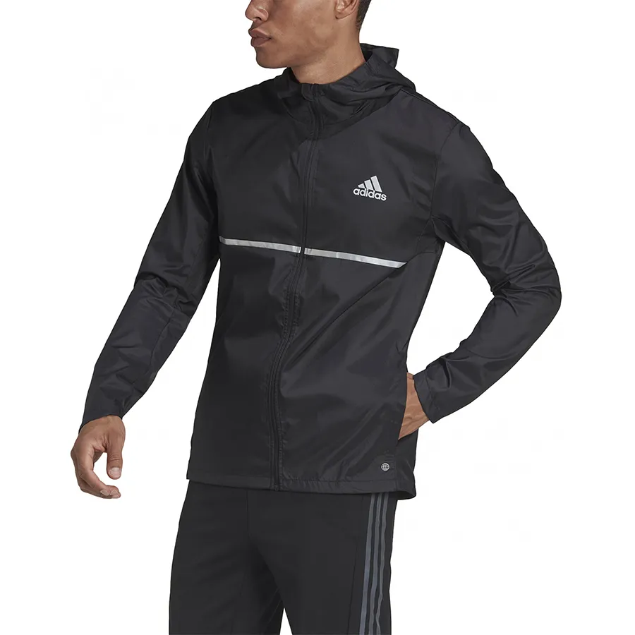 Mua Áo Khoác Nam Adidas Own The Run Jacket Black H58592 Màu Đen ...