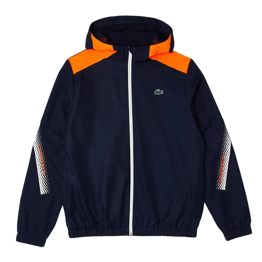 Áo Khoác Nam Lacoste Tennis Recycled Polyester Hooded Jacket BH5045 ...