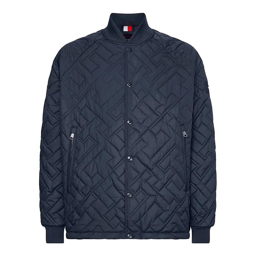 Áo Khoác Nam Tommy Hilfiger TH Monogram Quilted Bomber Jacket MW27693 ...