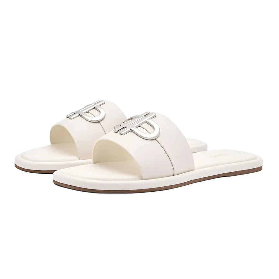 Dép Nữ Pedro Icon Leather Slide Sandals Chalk 65110068 Màu Trắng Size ...