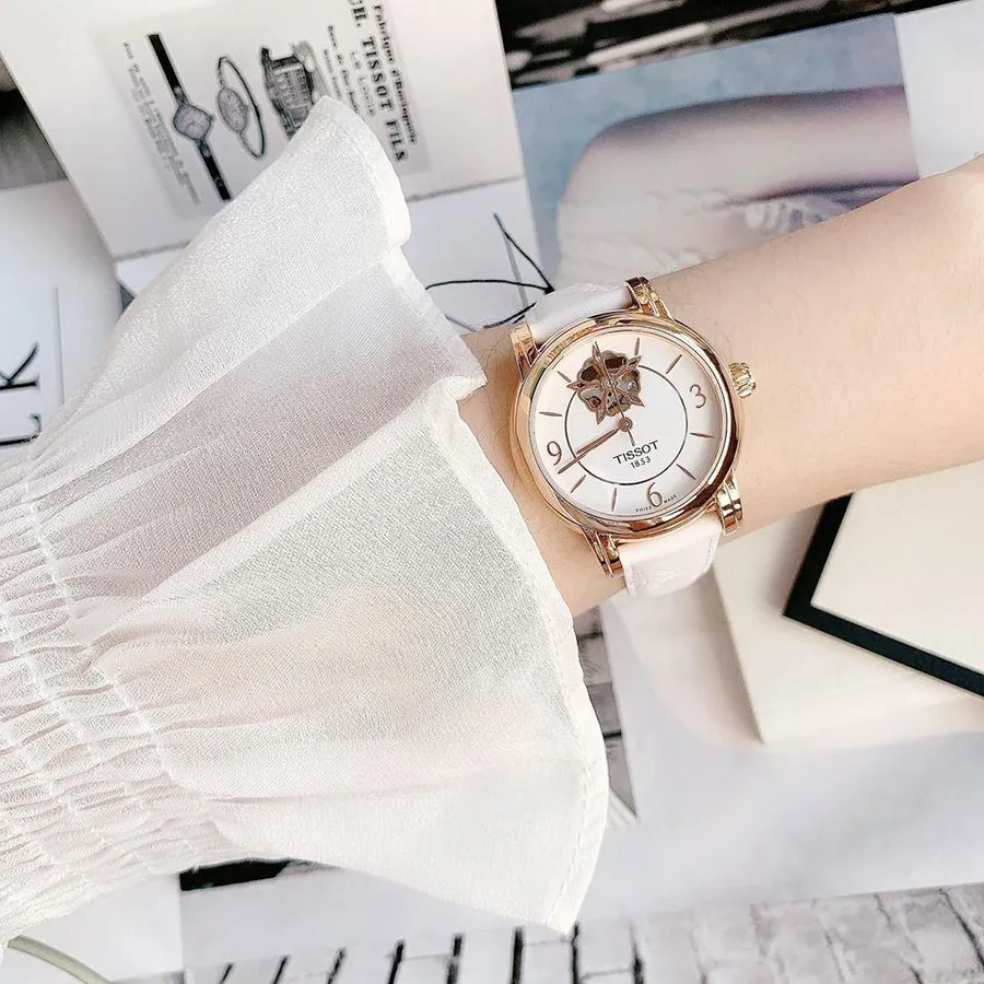 Mua Đồng Hồ Nữ Tissot Lady Heart Powermatic 80 T050.207.37.017.04 Màu ...