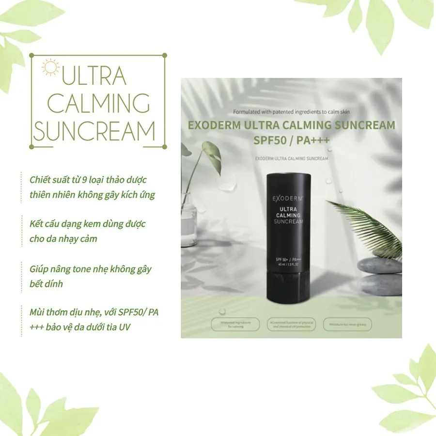 Mua Kem Chống Nắng Exoderm Ultra Calming Suncream SPF50+/PA+++ 40ml ...