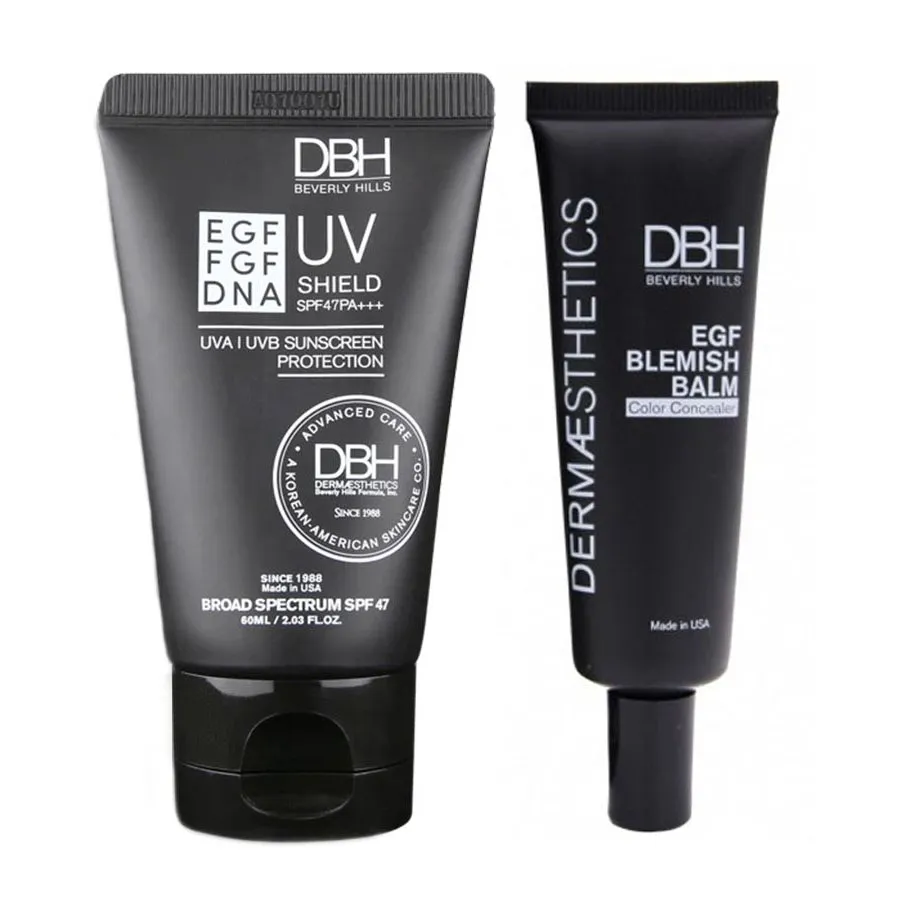 Set Kem Chống Nắng + Kem Che Khuyết Điểm DBH 2 Món | Vua Hàng Hiệu