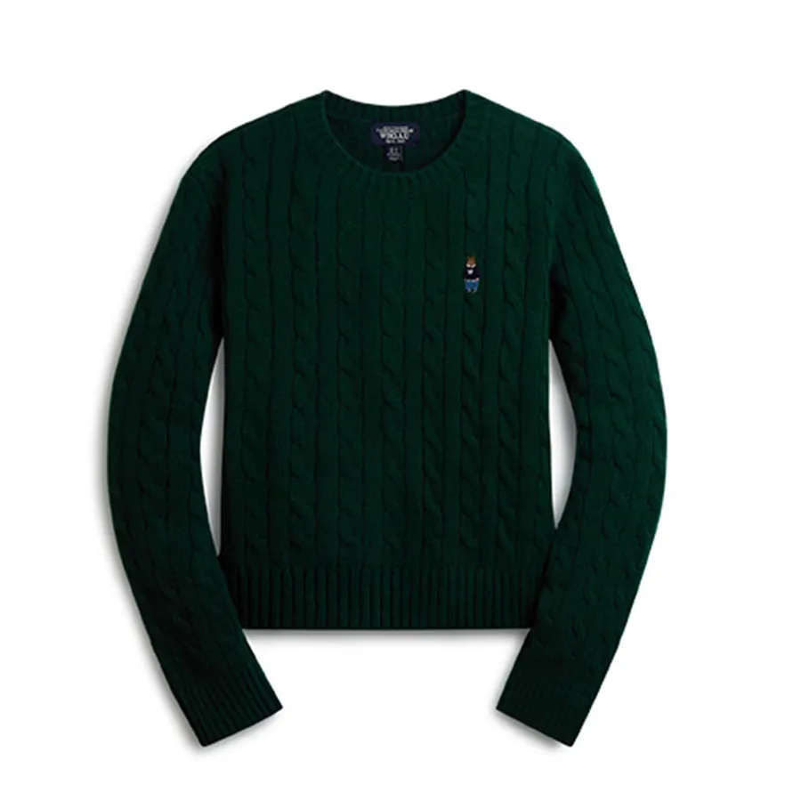 Áo Len Nữ WHOAU R-Steve Cổ Tròn WHKAD4901F Màu Xanh Green | Đặt Mua Giá Tốt