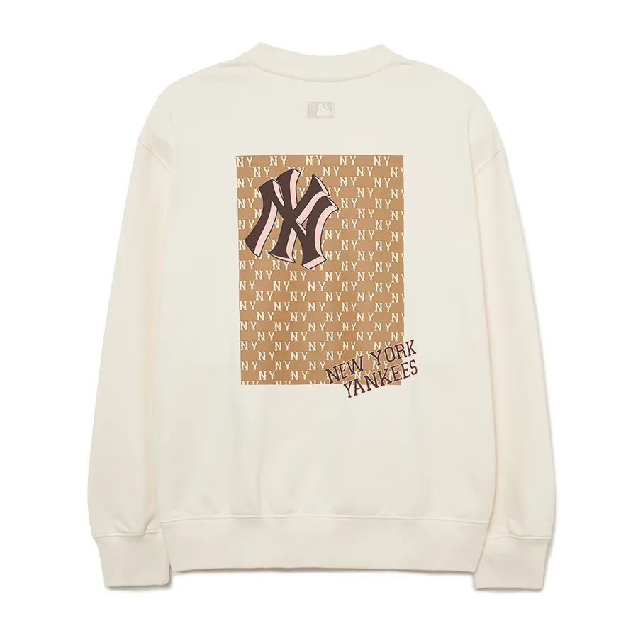 Order Áo Nỉ Sweater MLB Monative Monogram Overfit New York Yankees ...