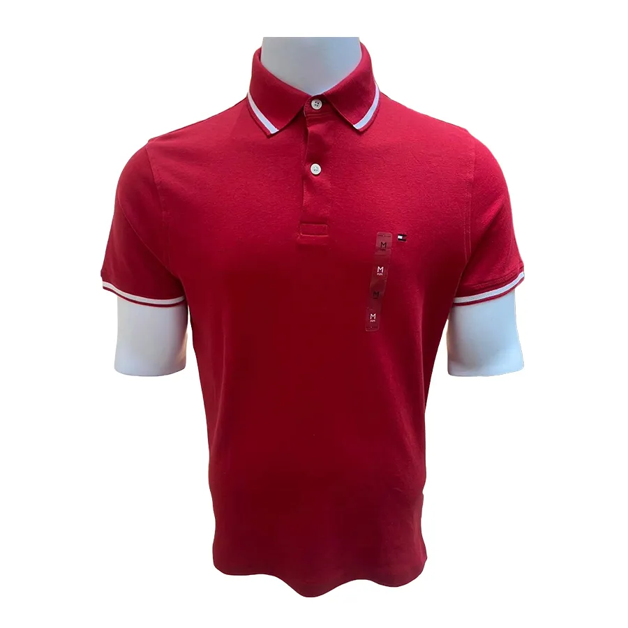 Mua Áo Polo Nam Tommy Hilfiger Red Polo Shirt 78j5654 640 Màu Đỏ Size M - Tommy Hilfiger - Mua ...