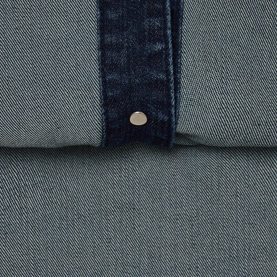 Mua Áo Sơ Mi MLB Denim Cube Monogram Big Lux New York Yankees 3ADRM0434 ...