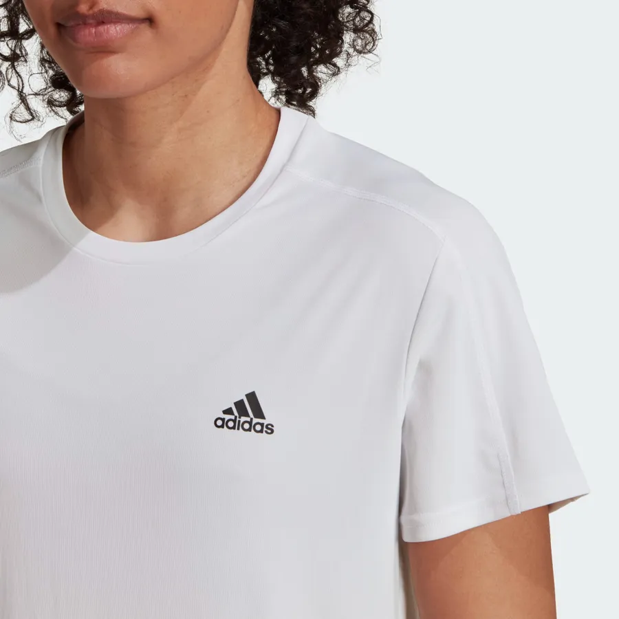 Mua Áo Thun Nữ Adidas Run It Running T-Shirt HL1454 Màu Trắng Size M ...
