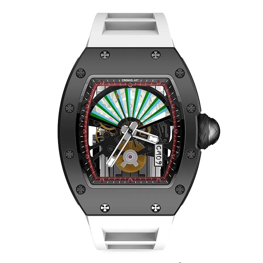 Đồng Hồ Nam Cronus Art Watch CM09 Màu Trắng/Đen | Vua Hàng Hiệu