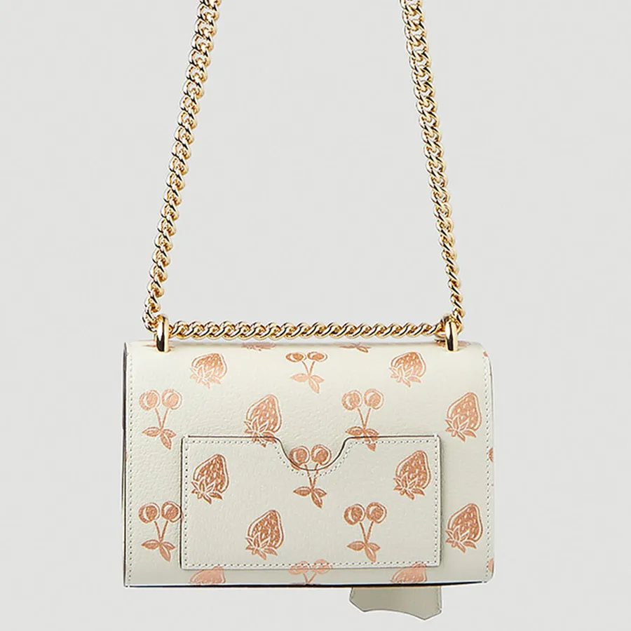 Mua Túi Đeo Vai Nữ Gucci Berry Padlock Small Shoulder Bag Màu Trắng ...