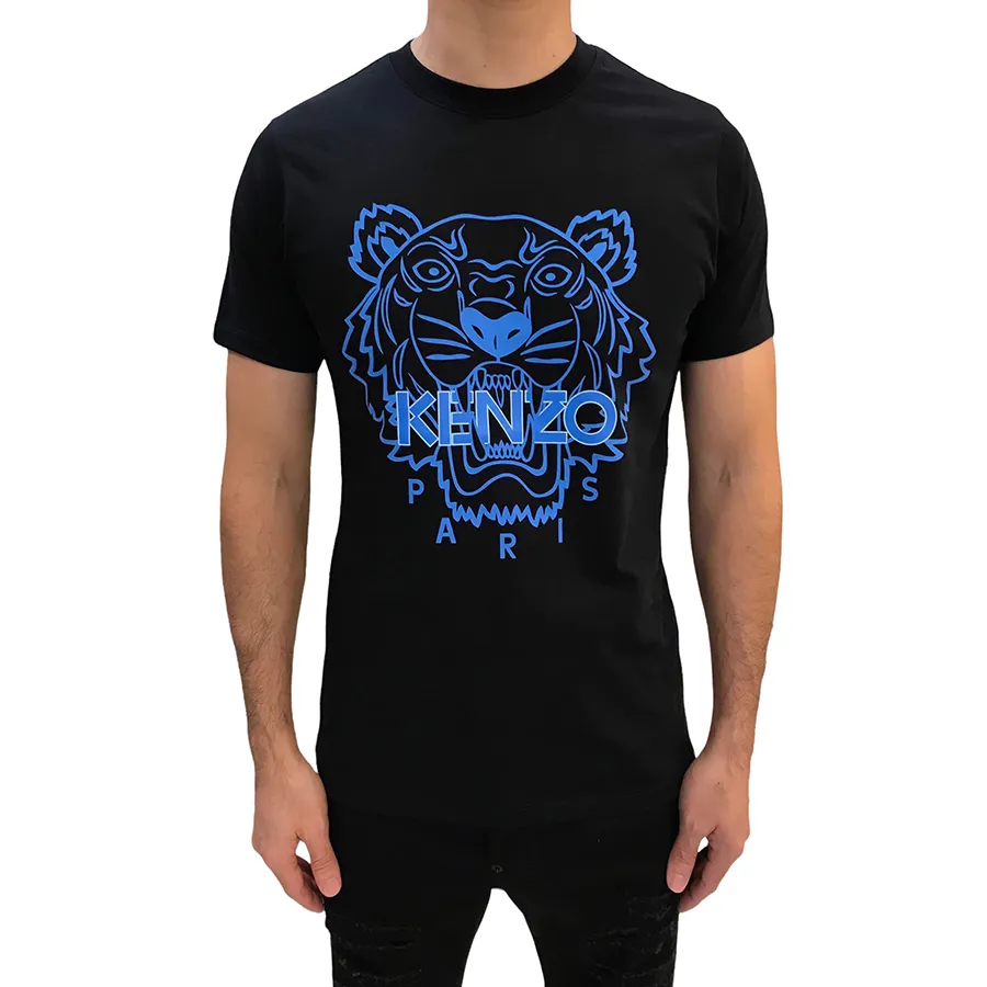 Áo Phông Nam Kenzo Paris Tiger 4SP99 TShirt Màu Đen Size S | Vua Hàng Hiệu