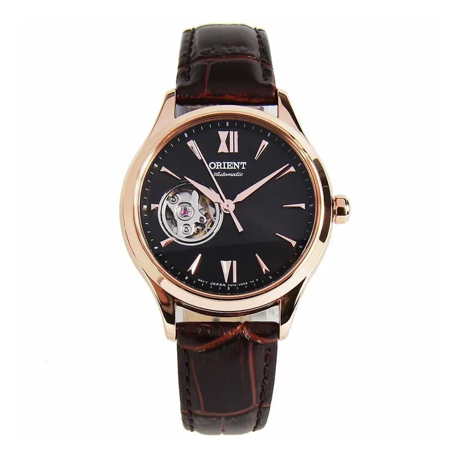 Đồng Hồ Nữ Orient Open Heart Automatic Watch AG0023Y00C Màu Nâu | Vua ...