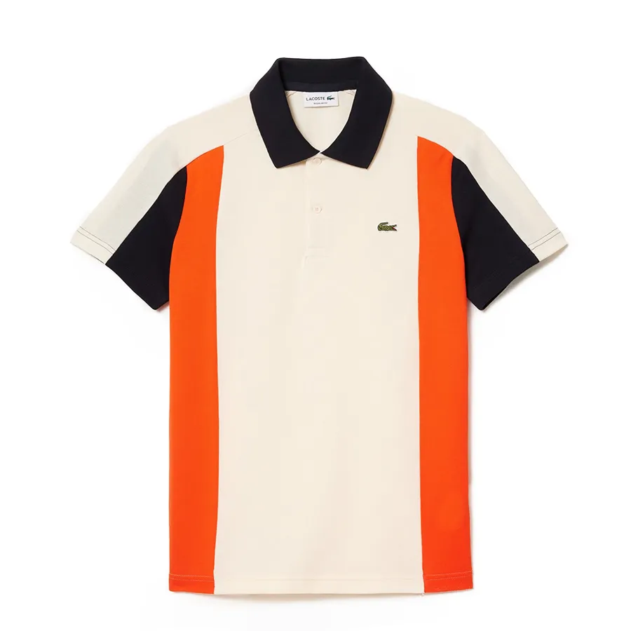Áo Polo Nam Lacoste Regular Fit Cotton Piqué Colorblock PH1302 51 RI1 ...