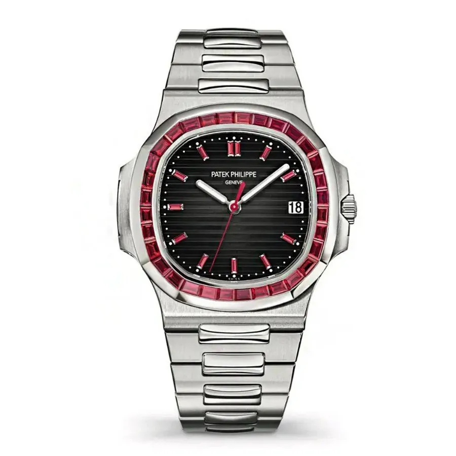 Đồng Hồ Nam Patek Philippe Nautilus5711/112P-001 Ruby Màu Bạc | Vua ...