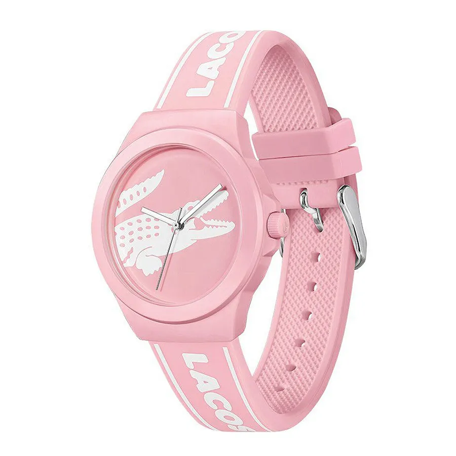 Đồng Hồ Nữ Lacoste Women's Neocroc 3 Hands Pink Silicone Watch 2001218 ...