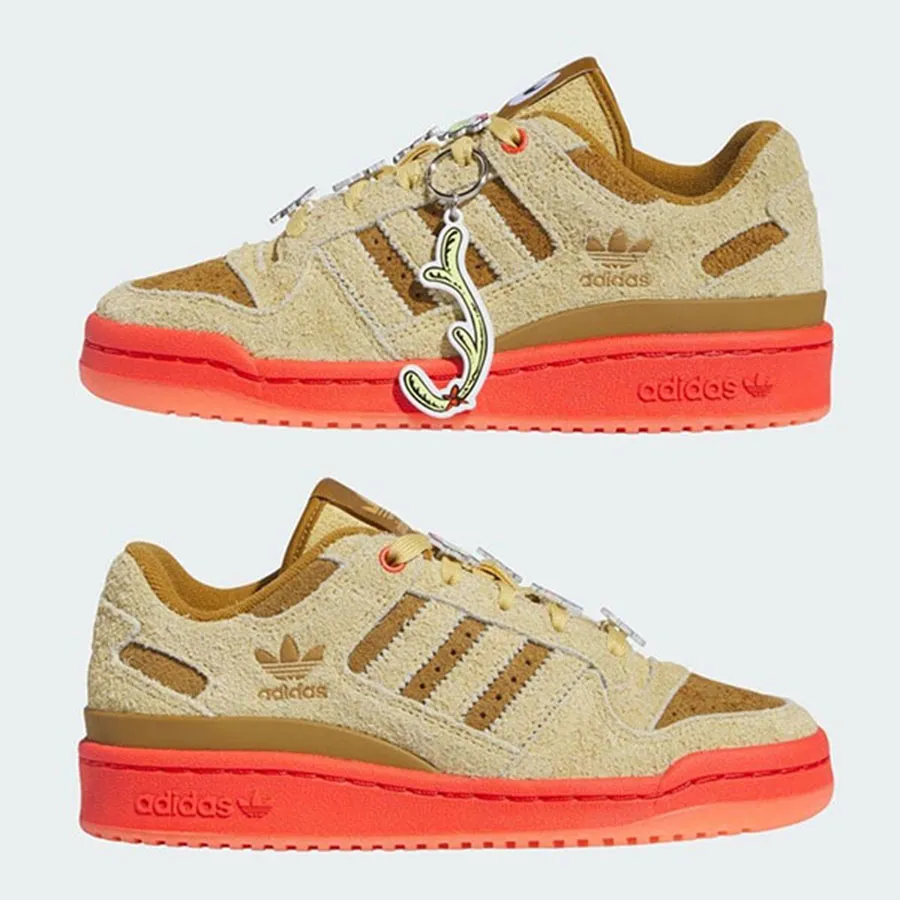 Order Giày Thể Thao Nam Adidas Forum Low Cl The Grinch ID8896 Màu Nâu ...