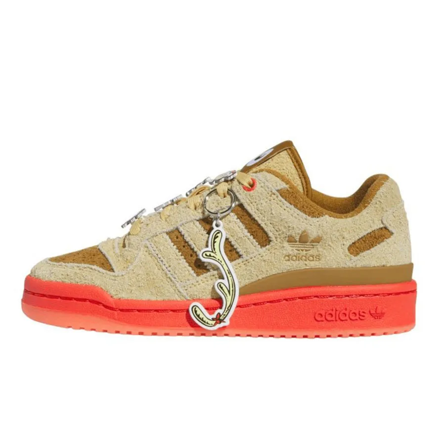 Giày Thể Thao Nam Adidas Forum Low Cl The Grinch ID8896 Màu Nâu/Hồng ...
