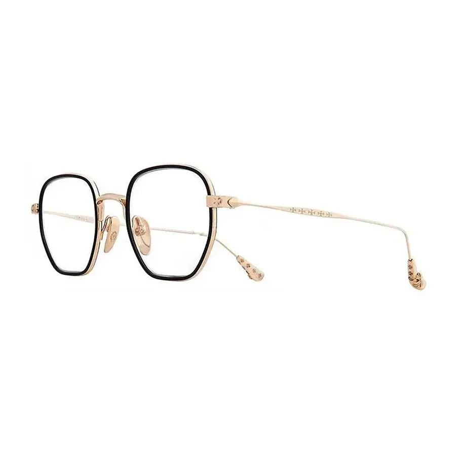 Kính Mắt Cận Chrome Hearts Bone Prone I BKGP Màu Đen Vàng Hồng | Vua ...