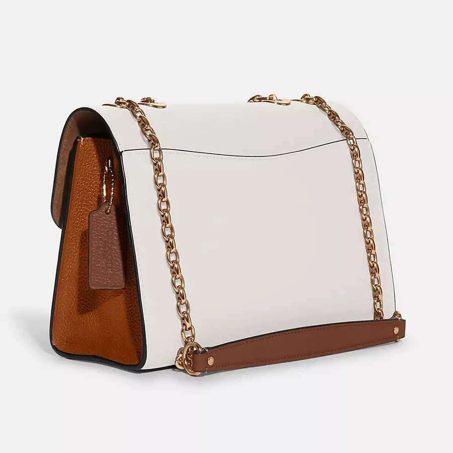 Mua Túi Đeo Chéo Nữ Coach Lane Shoulder Bag C8594 Màu Trắng Kem - Coach ...