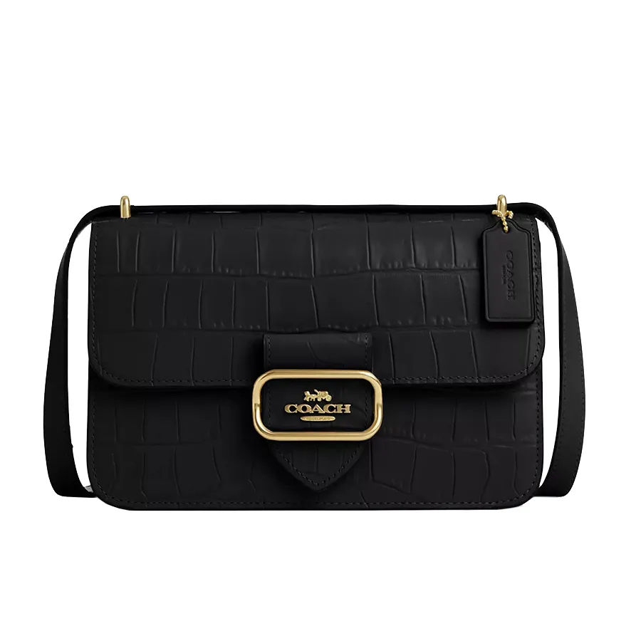 Túi Đeo Chéo Nữ Coach Large Morgan Square Crossbody CM204 Màu Đen | Vua ...