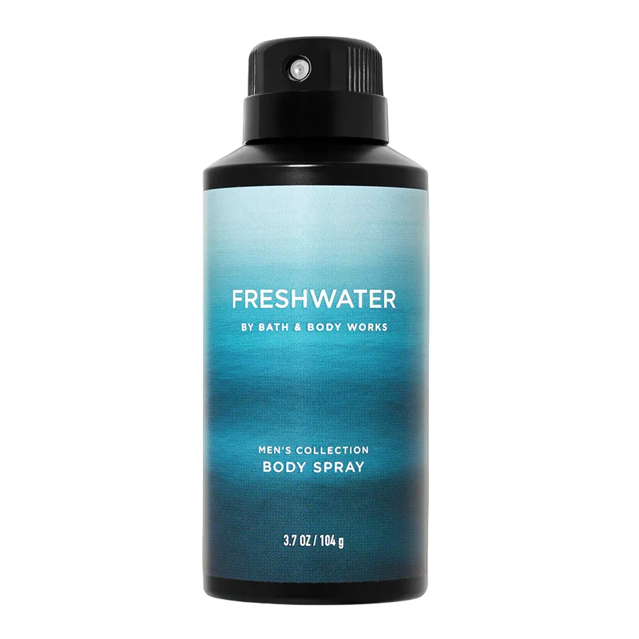 Xịt Khử Mùi Nam Toàn Thân Bath & Body Works Freshwater Body Spray 104g ...