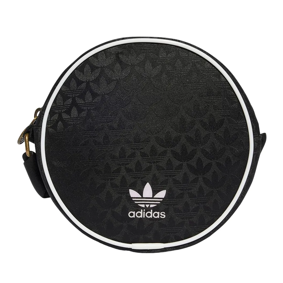 Túi Trống Tròn Nữ Adidas Trefoil Monogram Jacquard Round Bag IT7388 Màu ...