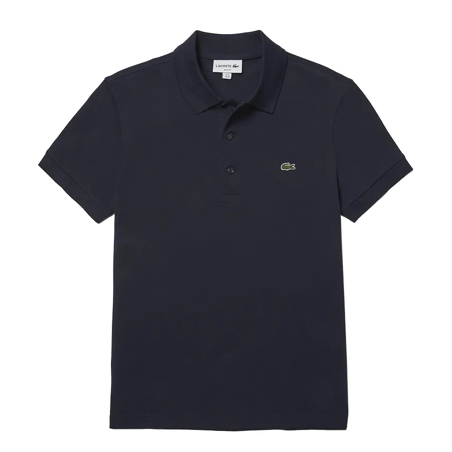 Áo Polo Nam Lacoste Men's Slim Fit Piqué PH7937 10 166 Màu Xanh Navy Size 3 | Vua Hàng Hiệu