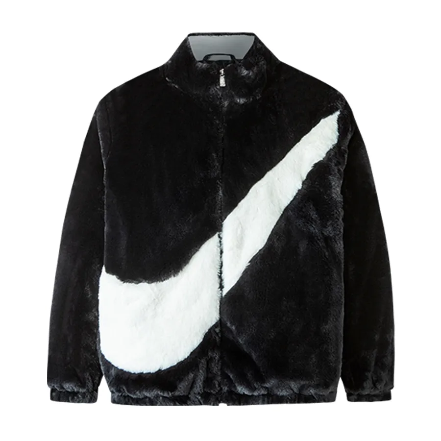 Áo Khoác Trẻ Em Nike Faux Fur Jacket Black Kid DV6207-010 Màu Đen Size ...