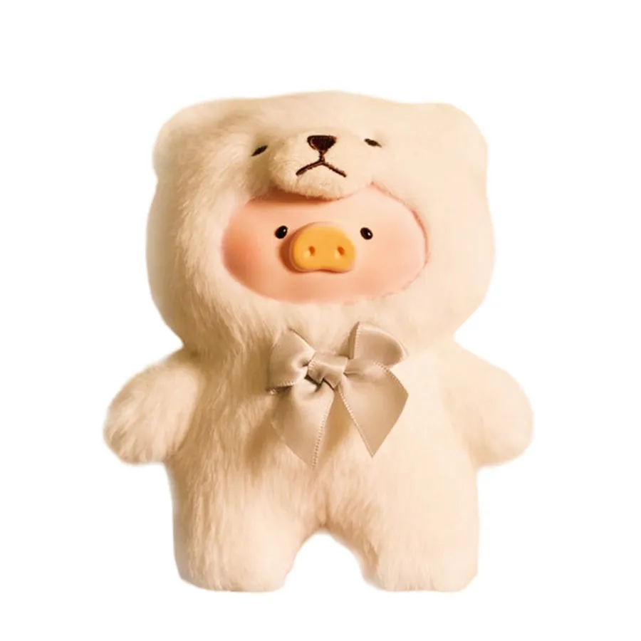 Móc Khóa Gấu Bông ToyZeroPlus Teddy Lulu The Piggy Màu Trắng | Vua Hàng ...