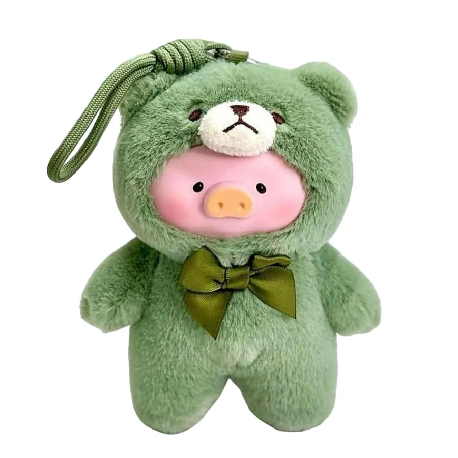 Móc Khóa Gấu Bông ToyZeroPlus Teddy Lulu The Piggy Màu Xanh Lá | Vua ...