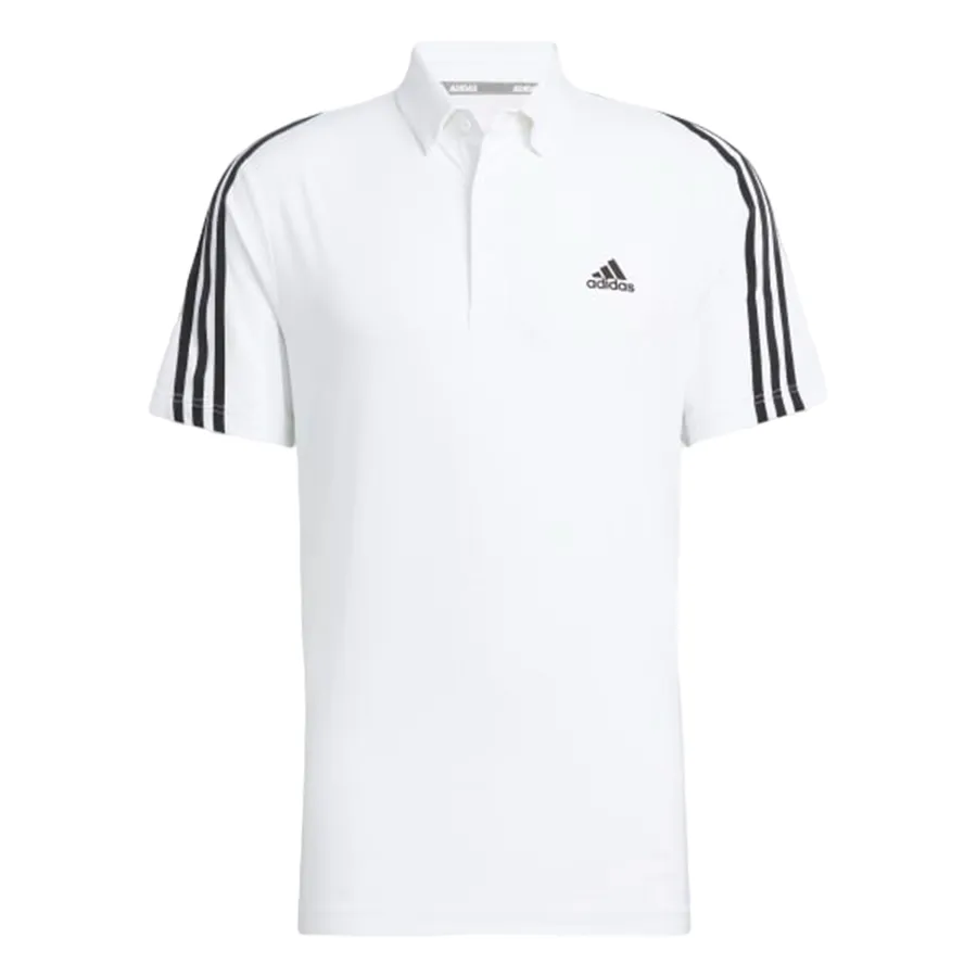Áo Polo Nam Adidas Returnable Golf 3-Stripes HG8266 Màu Trắng Size XXL | Vua Hàng Hiệu