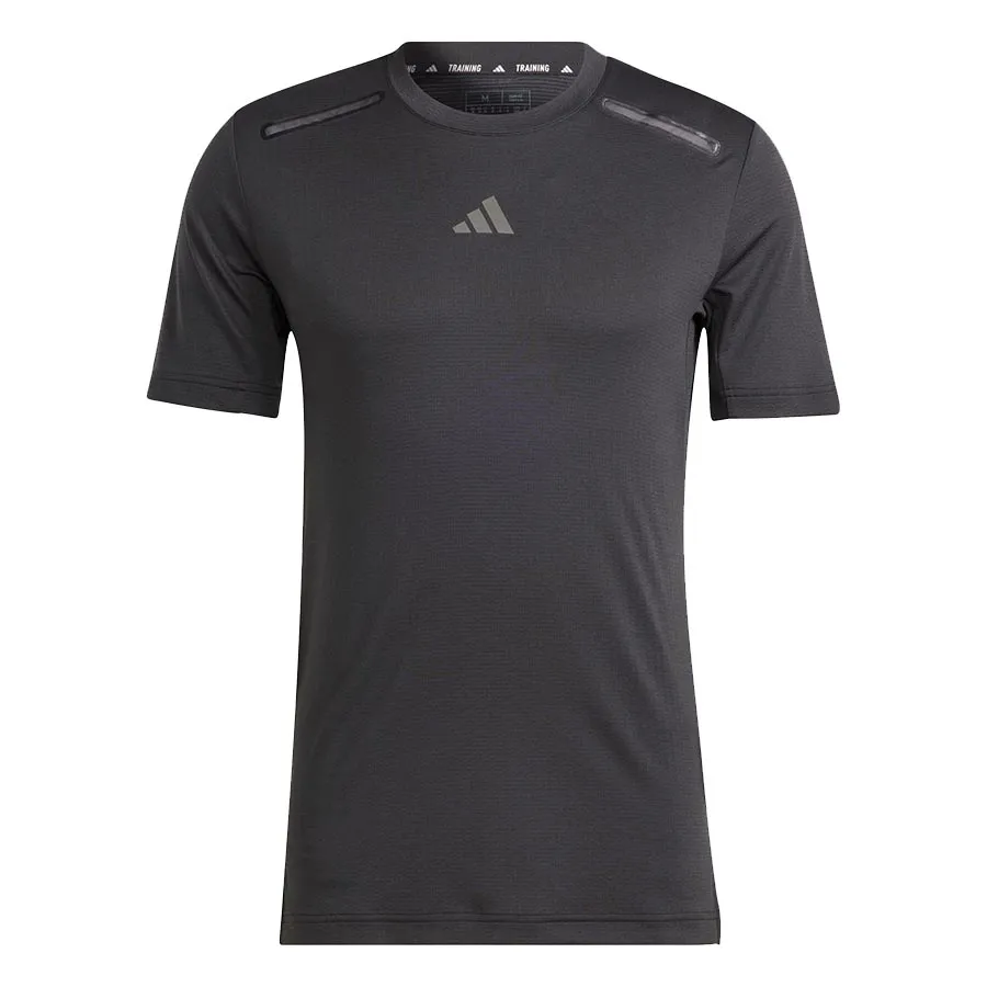 Áo Thun Nam Adidas Heat.Rdy Hiit Elevated Training T-Shirt IM1099 Màu Đen Size S | Vua Hàng Hiệu