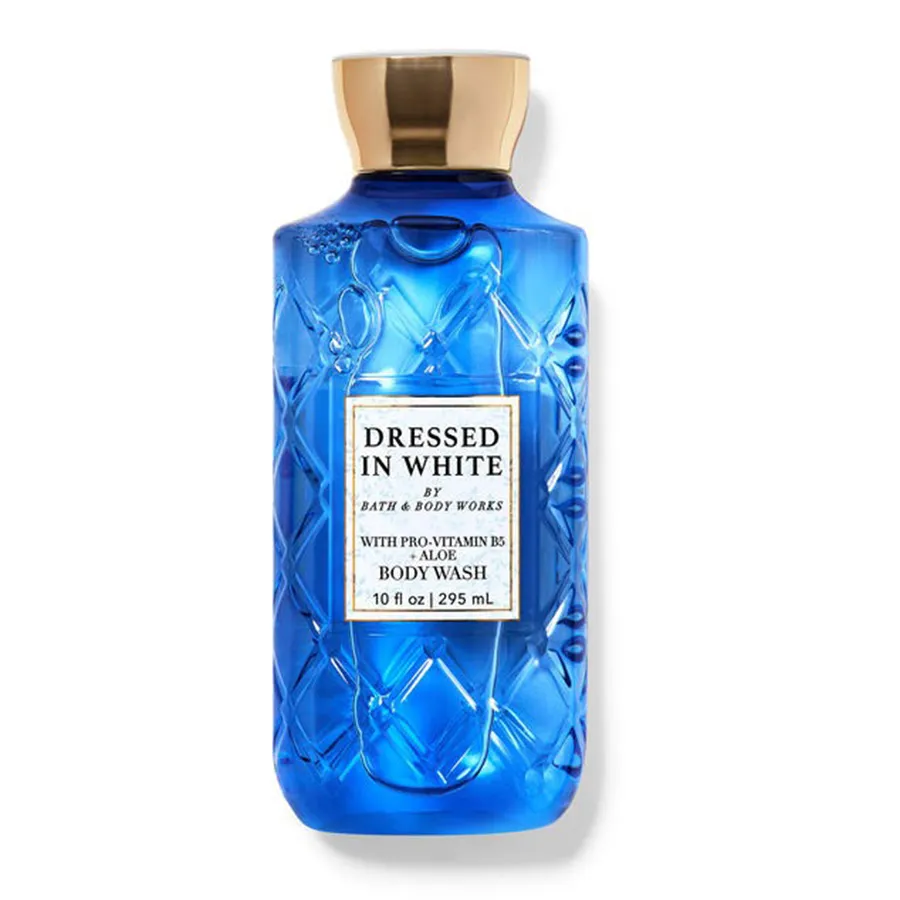 Sữa Tắm Bath & Body Works Dressed In White With Pro-Vitamin B5 + Aloe ...
