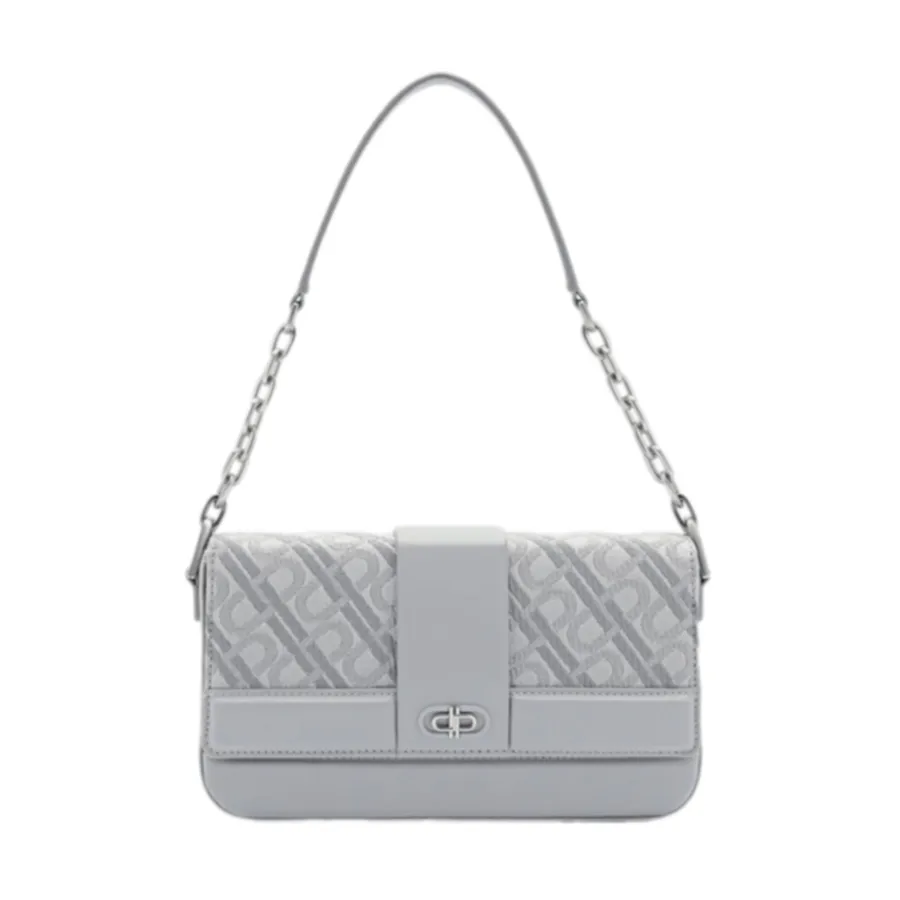 Túi Đeo Vai Pedro Icon Leather Sling Shoulder Bag Light Grey PM2 ...