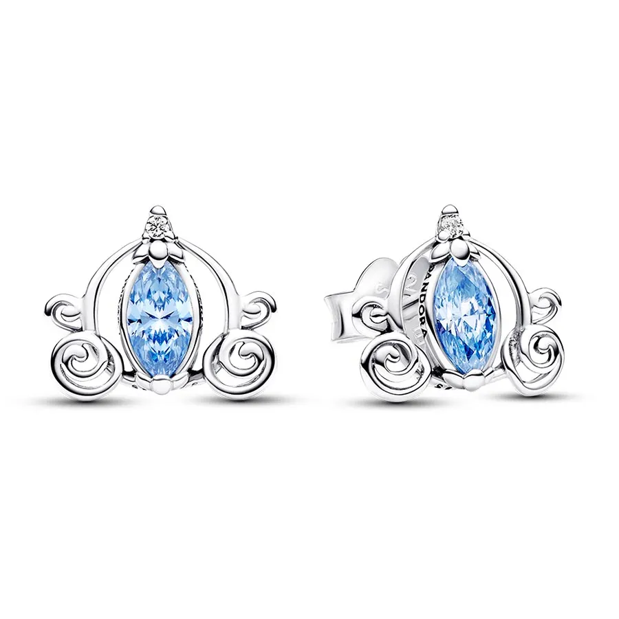 Khuyên Tai Nữ Pandora Disney Cinderella's Carriage Stud Earrings ...