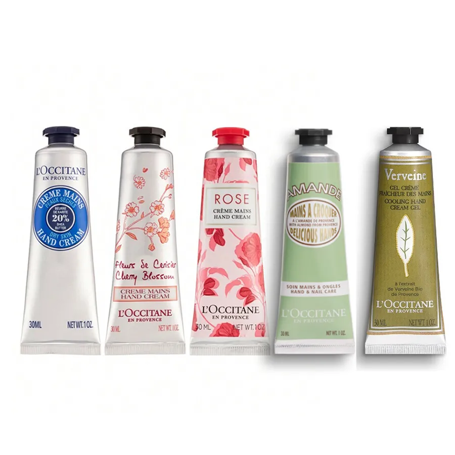 Set Kem Dưỡng Da Tay L'Occitane Hand Cream (5 x 30ml) | Vua Hàng Hiệu