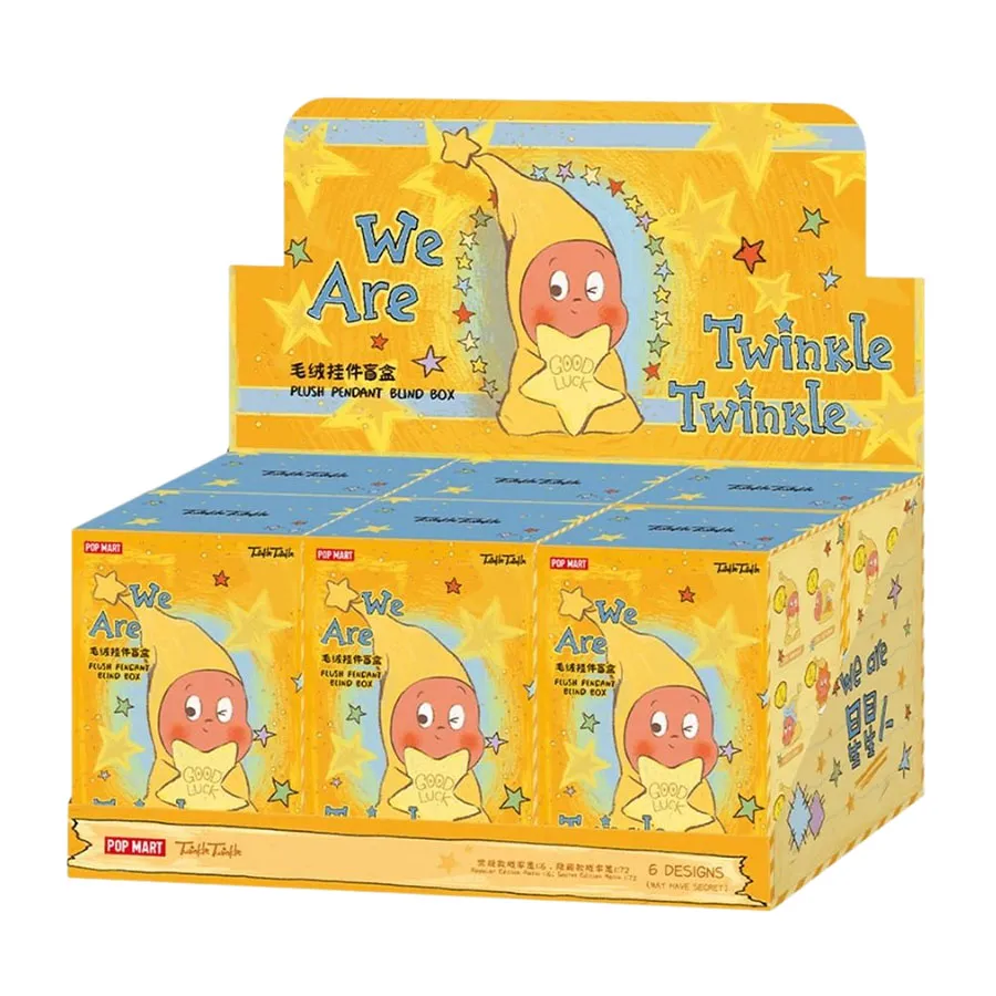 Set Móc Khóa Pop Mart Twinkle Twinkle Series-Plush Pendant Blind Box ...
