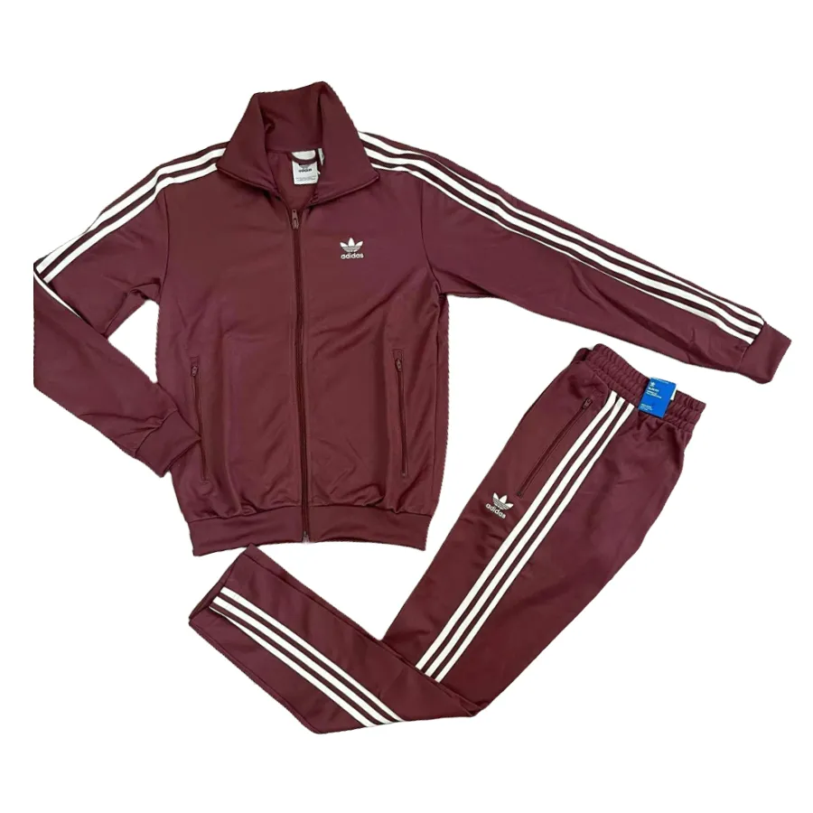 Bộ Thể Thao Nam Adidas Adicolor Classics Firebird IN4683 Màu Đỏ Mận ...